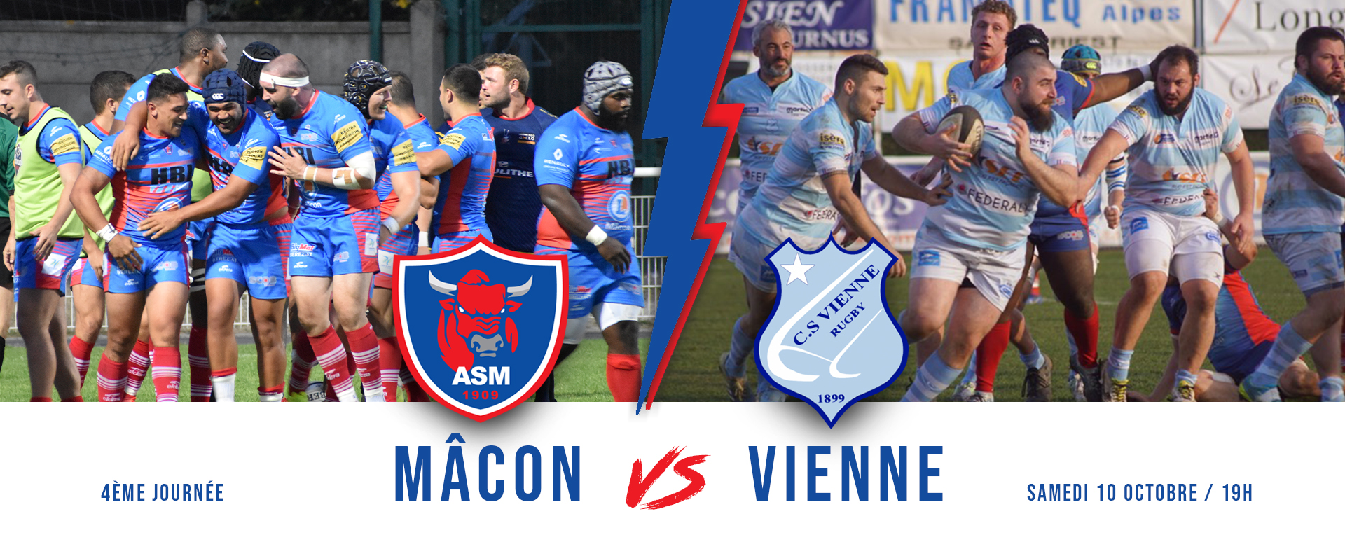 vienne 2 - AS Mâcon Rugby